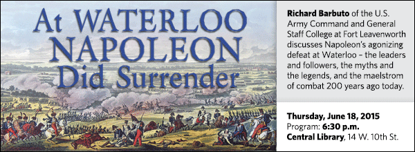 Napoleon Defeated At Waterloo